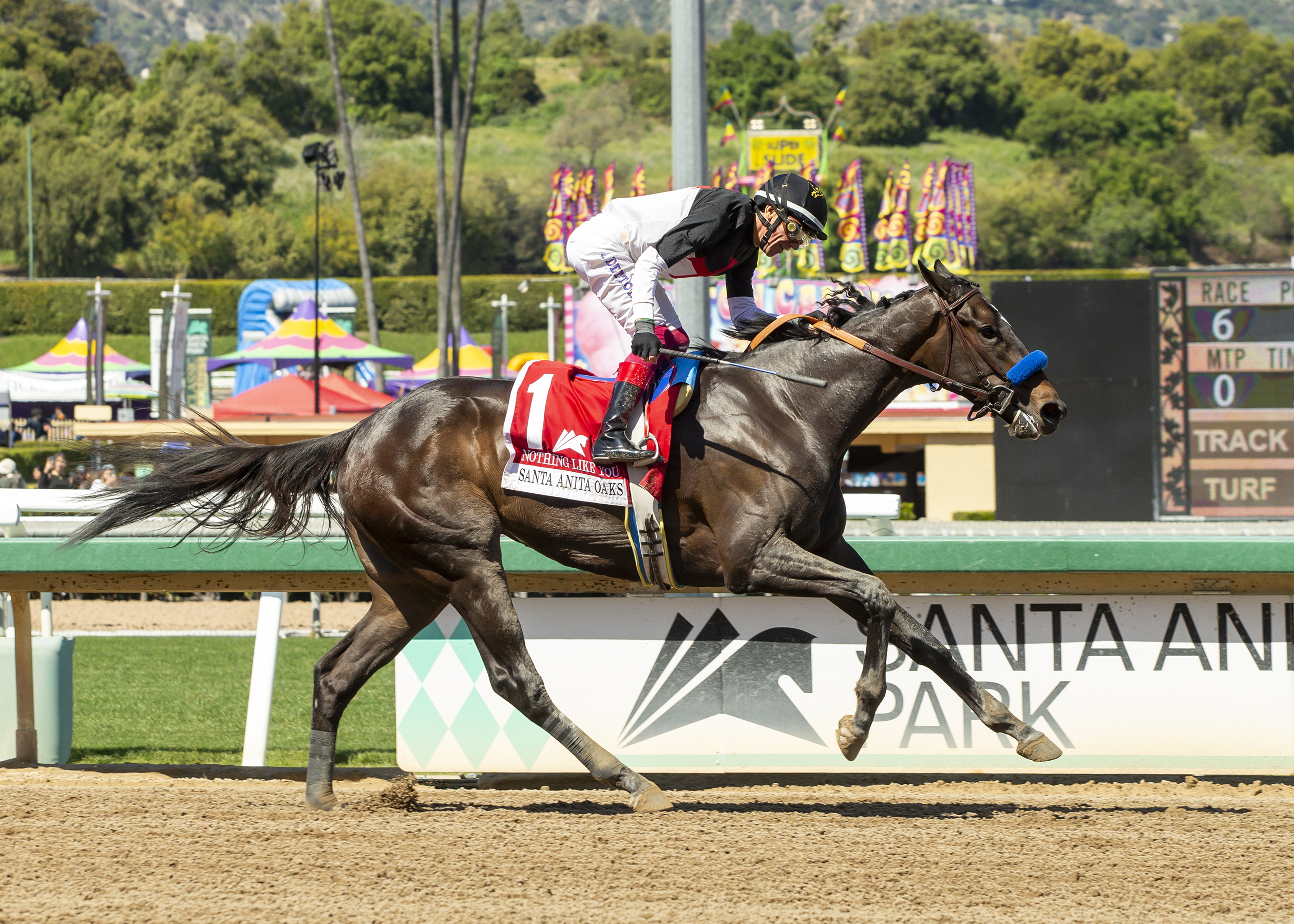 Nothing Like You romps in Santa Anita Oaks – OBS Sales